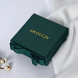 925 Sterling Silver Pearl Pendant Necklace | Freshwater Cultured White 9.5-10mm Real Pearl with Cubic Zirconia for Girl&Women-AKOCIDY