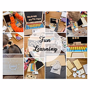 Montessori Toys for 3 4 5 6 7 8 Years Old 11.8" My First Laptop Fun Learning Pretend Play for Boys & Girls Preschool Learning Activities