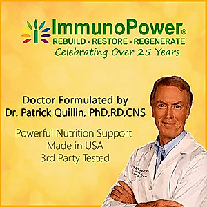 ImmunoPower Gold - New Formula - Targeted Support to Help Increase Natural Killer Cell Activity with 35+ Vitamins Minerals - Powder Formula