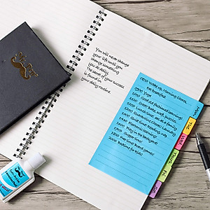 Mr. Pen- Sticky Notes Set, Sticky Notes Tabs, 410 Pack, Divider Sticky Notes, School Supplies, Office Supplies, Planner Sticky Notes, Sticky Note Dividers Tabs, Book Notes, Bible Sticky Notes