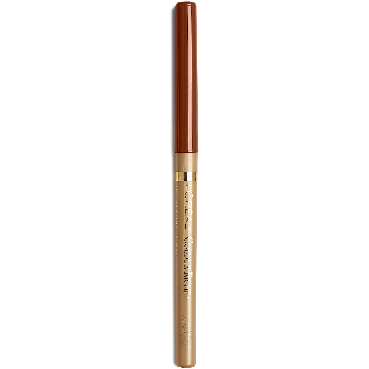 L’Oréal Paris Colour Riche Lip Liner Pencil, Creamy Lip Liner with Omega 3 and Vitamin E, 783 More Chocolate (Brown)