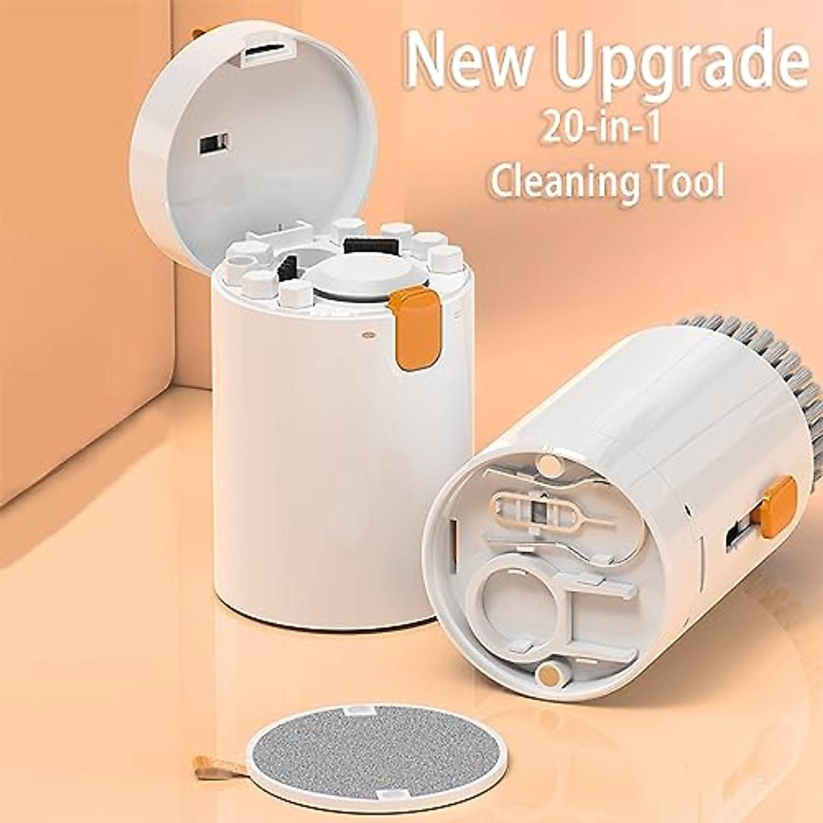 Multifunctional Electronics Cleaning Kit, 20 in1 Cleaner Brush for AirPods, Keyboards, Screens, iPhones, Computers, Phones, Cameras, Lenses, MacBooks, Laptops, and AirPods Pro.