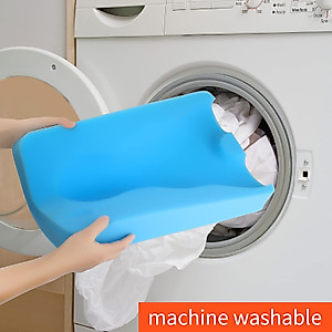 Cubolar Baby Bath Sponges Baby Bath Anti-Slip Cushion Infant Bath Sponges Mat Bath Support for Newborns Toddlers Infant