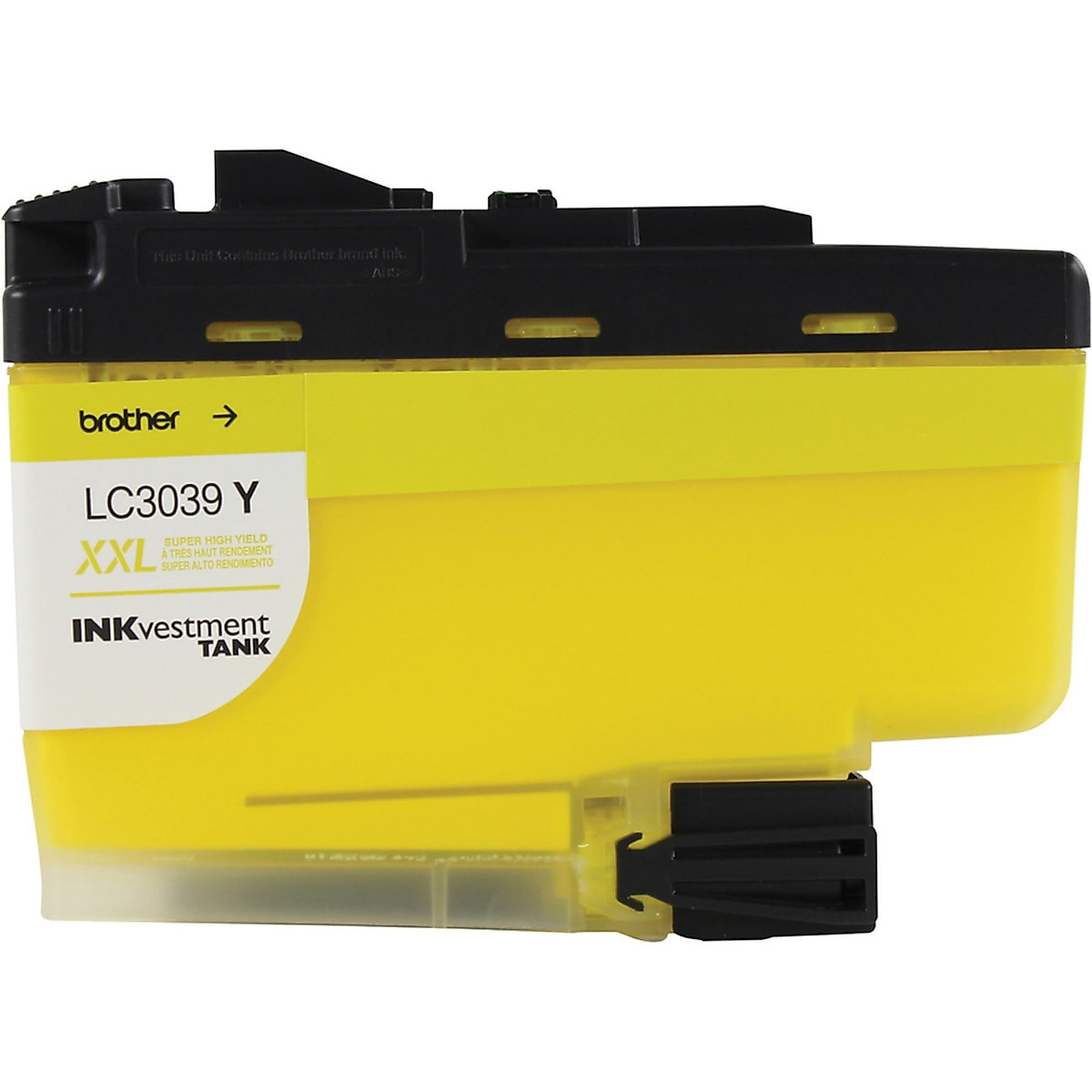 Brother Genuine LC3039Y, Single Pack Ultra High-Yield Yellow INKvestment Tank Ink Cartridge, Page Yield Up to 5,000 Pages, LC3039, Amazon Dash Replenishment Cartridge