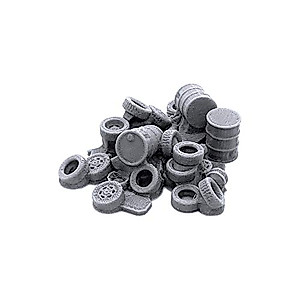 Shanty Rubble by Terrain4Print, 3D Printed Tabletop RPG Scenery and Wargame Terrain for 28mm Miniatures