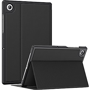 Soke Galaxy Tab A8 Case 10.5 Inch 2022, Shockproof Stand Folio Case, Multi- Viewing Angles, Hard PC Back Cover for Samsung Galaxy Tab A8 Tablet [SM-X200/X205/X207], Black