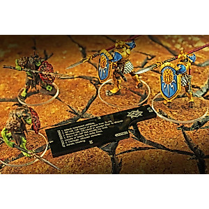 LITKO 3-inch Fight Gauge | Combat Movement | Compatible with Warhammer Age of Sigmar 3rd Edition (Translucent Grey)