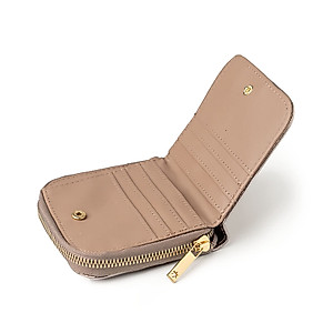 KEDZIE The Influencer Zip Around Wallet for Women - Bronze