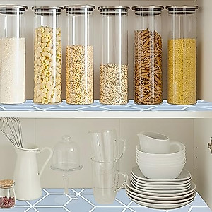 Shelf Liners for Kitchen Cabinets 11 Inch Wide X 20 Ft Non Adhesive Cabinet Drawer Liners Non Slip Clear Waterproof Closet Wire Pantry Shelves Liner Fridge Cupboard Mat for Kitchen Bathroom