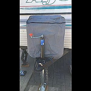 Propane Tank Cover,Camper Double 20LB/30LB/40LB Propane Tank Cover for Camper RV Trailer, Motorhome, Travel Trailer Propane Tanks, Waterproof RV Trailer Camper Propane Tank Cover