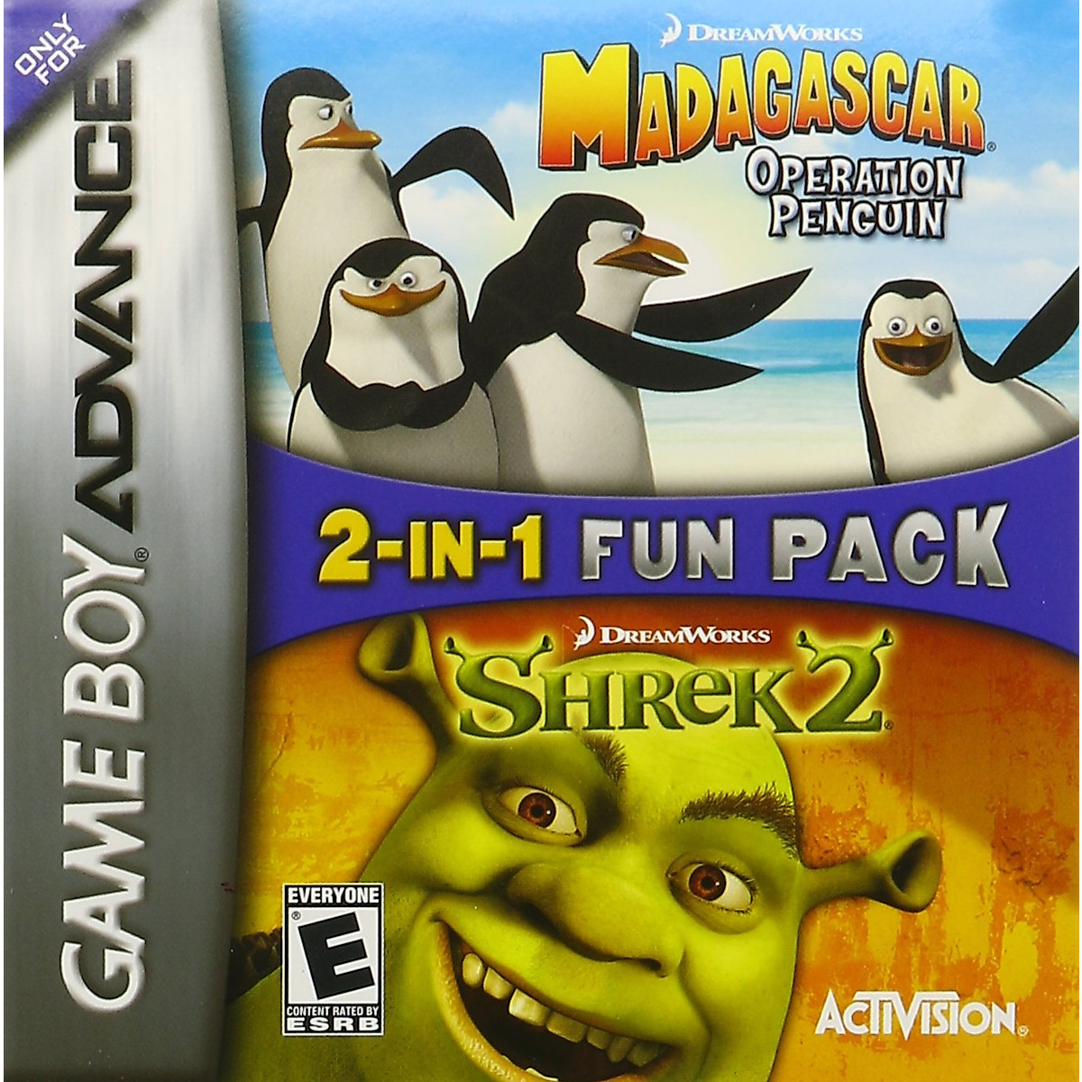 2 in 1: Madagascar: Operation Penguin / Shrek 2