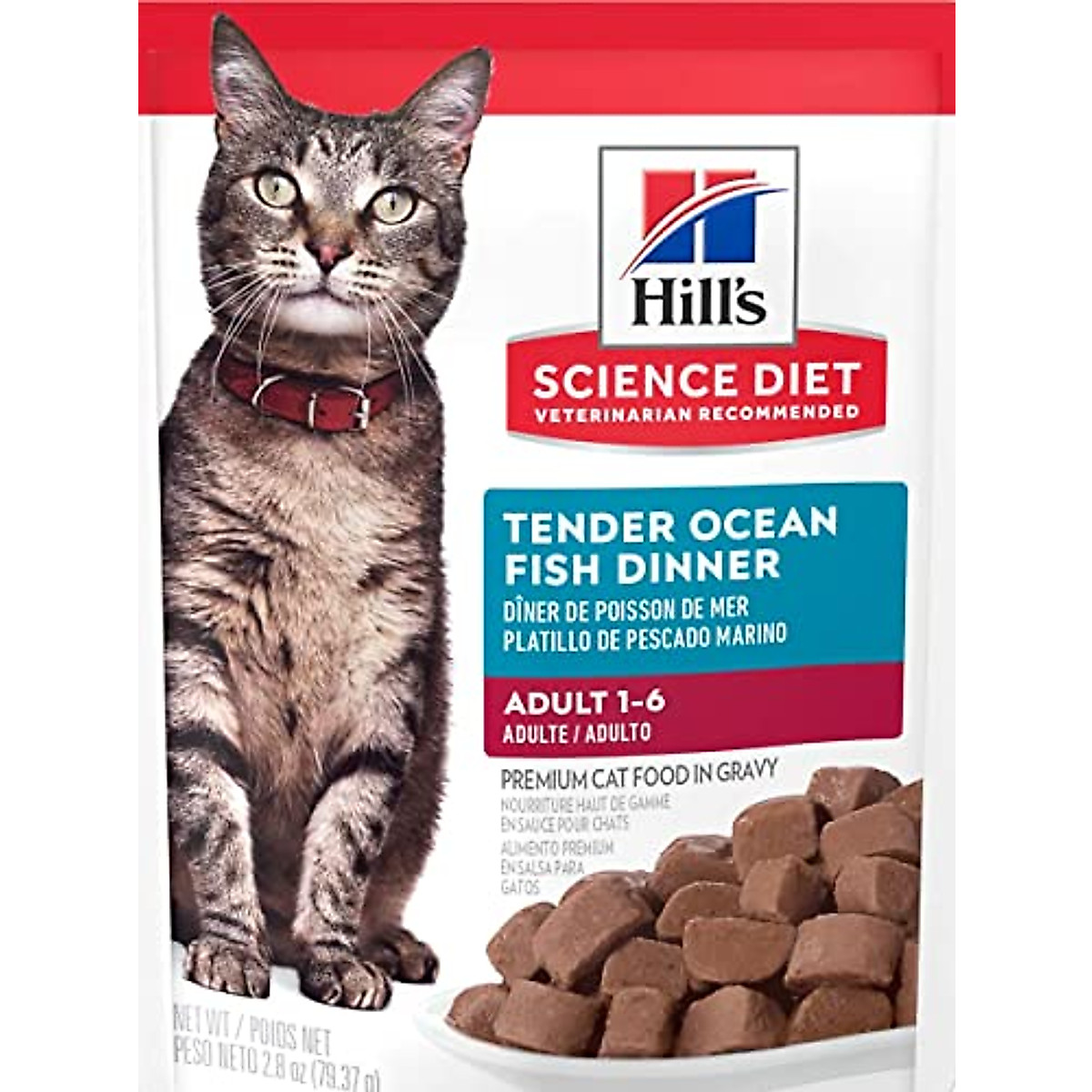 Shadowlish Hill's Science Diet Adult Cat Food Bundle with a Reusable Container of Catnip (Tender Ocean Fish Dinner)
