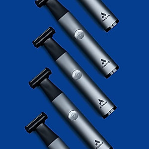 Andis 42315 inEDGE Lithium-Ion Cordless All-in-One One Blade Dual Sided Wet/Dry Trimmer for Body, Face, Ear and Nose Hair, Black