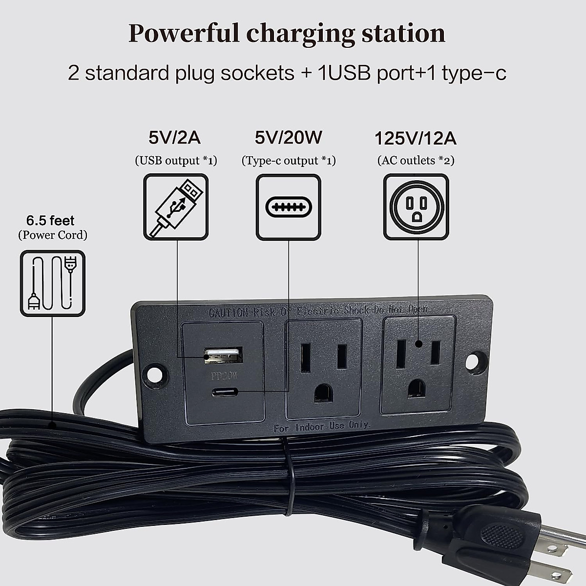 YYJ Vanity Desk with Mirror and Lights,Modern High Capacity Makeup Vanity with 3 Drawers,Makeup Table with Power Outlet and 10 Lights,Writing Desk for Bedroom,Makeup Room, Black