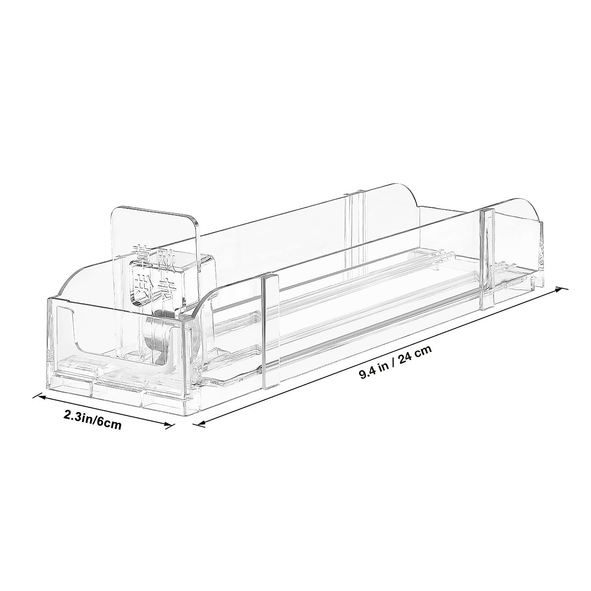 ULTECHNOVO Standing Can Dispenser Bin, Stackable Beverage Drink Pop Soda Can Storage Organizer Basket, Canned Food Holder for Kitchen Pantry Countertop Cabinet