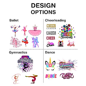 Personalized Cheerleading Duffle Bag for Women, Girls - Custom Duffel Bag - Different Color & Design Options - Black