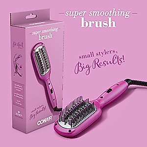 Conair Mini Super Smoothing Brush; Perfect for On-The-Go Styling