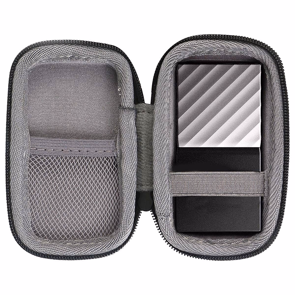 Hard Travel Case replacement for WD My Passport SSD Portable Storage 1TB 2TB 3TB 4TB by co2CREA (Size 2)