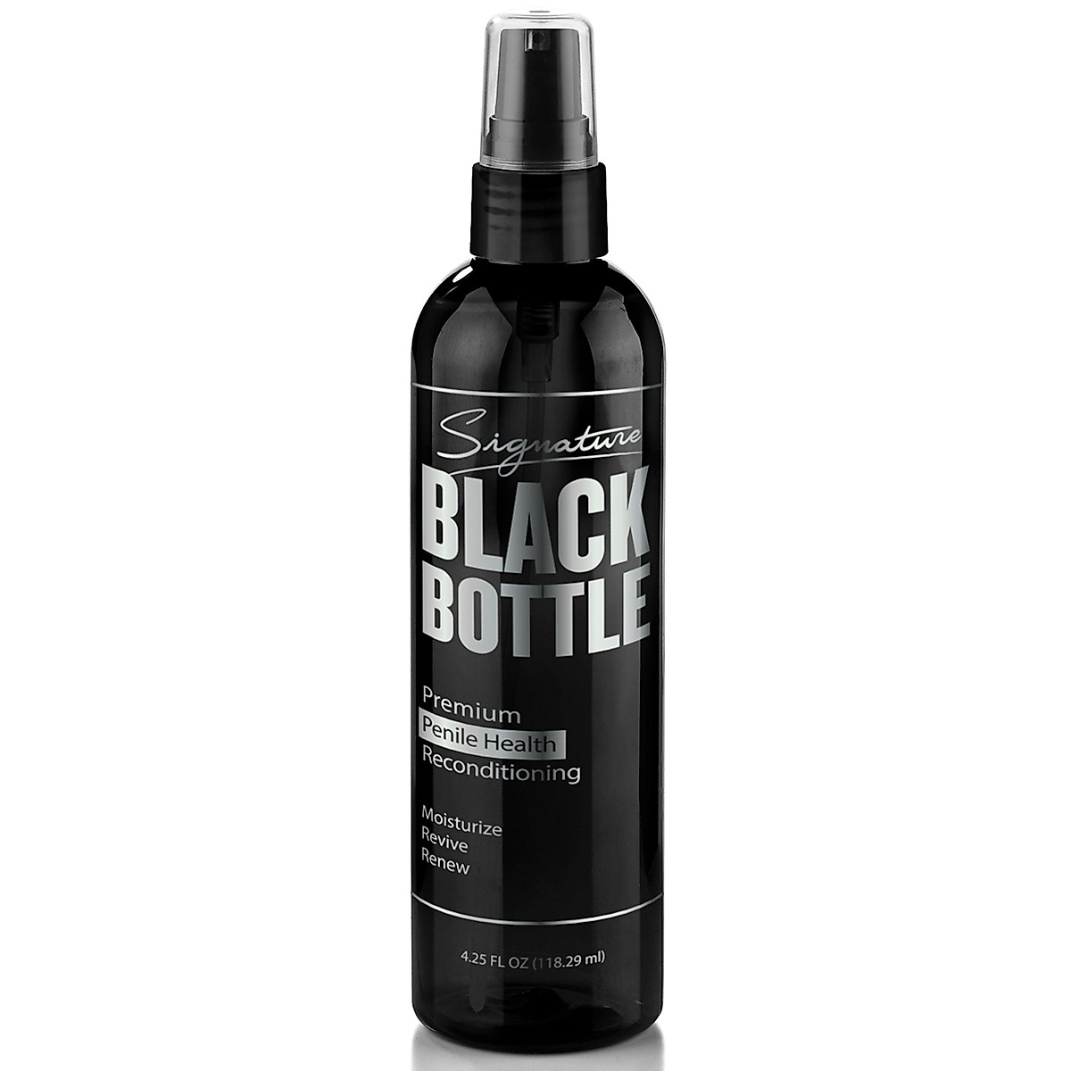 Kröning Signature Black Bottle Penile Moisturizer Cream – Helps Relieve Chafing, Reduces Dry, Irritated Skin with Premium Vitamins & Amino Acids – No Added Fragrance, 4.25 Fl Oz