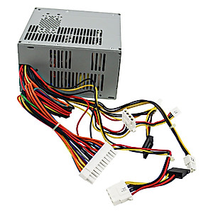 Upgraded 300W P3017F3P LF J036N XW600 Power Supply Replacement for Dell Vostro, Studio Precision Series Mini Towers Systems PS-5301-08, D300R002L PS-6301-6 DPS-300AB-24 DPS-300AB-24 G Power Supply