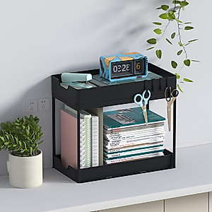 Kitchen Organizers and Storage 2 Pack Adjustable Height Under Sink Organizers and Storage with Removable Basket 2 Tier Bathroom Cabinet Organizer Pull Out Laundry Room Organization for Pantry