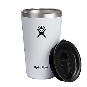 Hydro Flask 16 OZ All Around Tumbler White