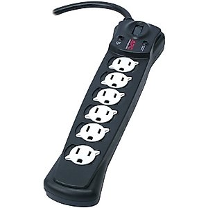 APC P6B 6-Outlet Essential SurgeArrest(R) Surge Protector PET2