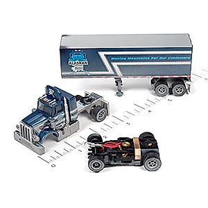 Auto World Semi-Frozen Extreme Conditions 14' Slot Race Set
