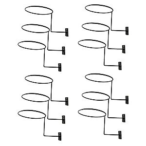 freneci 12 Pack Helmet Stand, Helmet Rack, Helmet Holder Wall Mounted Hook, Wall-Mounted Helmet Holder Hanger Hook for Coats, Wigs, Balls, Scarves, Cap