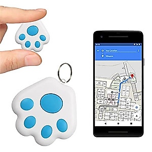 SolwDa Cat Dog Mini Tracking Prevention Smart -Loss Device Tool Portable Pet Tracking Locator Bluetooth 5.2 Mobile Key Mini - Finder Device