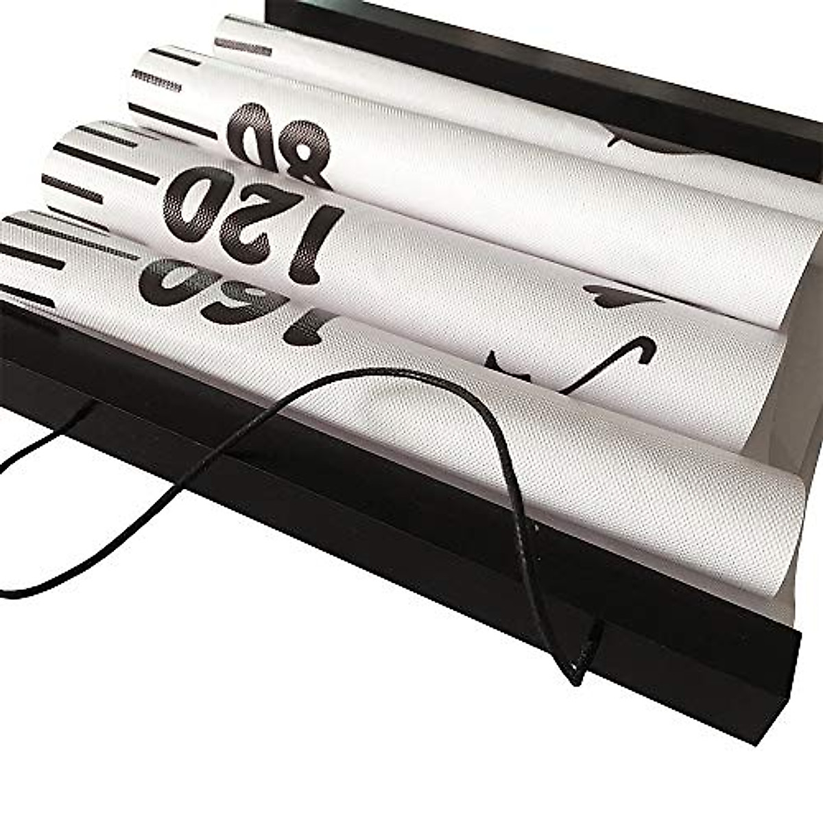 Baby Growth Chart Waterproof Handing Ruler Wall Decor for Kids, Canvas Removable Height Growth Chart