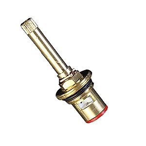 76mm/3inch DN15 Brass Ceramic Stem Ceramic Disc Cartridge Faucet Valve Cartridge Replacement Faucet Repair Replacement Parts for Bathroom Kitchen Tap Sink Faucet (Random color)