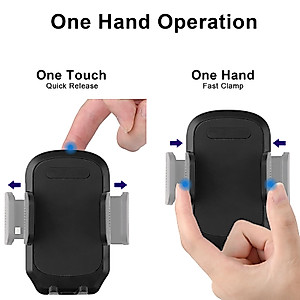 UYODM Golf Cart Magnetic Phone Holder Mount, Ultra Strength 6*N52 Magnets Cell Phone Caddy Compatible with EZGO Club Car Yamaha,Fit for Most Smartphone,Thick Case Friendly