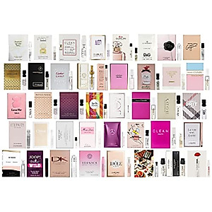 Designer Perfume Sampler Set Lot x 12 Sample Vials - High End Fragrance Samples for Women, 12 Piece Set