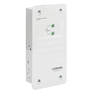 Square D - SDSB80111 Surgebreaker Plus Whole House Surge Protector 120/240-volt with Cable, Telephone, and Ethernet Protection