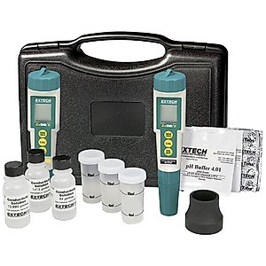 Extech EC510 Waterproof ExStik II pH/Conductivity Meter Kit
