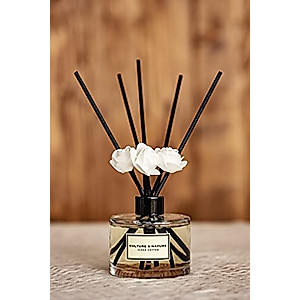 CULTURE & NATURE Reed Diffuser 6.7 oz (200ml) English Pear & Freesia Scented Reed Diffuser Set
