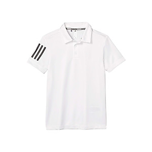 adidas 608808520 3-Stripes Golf Polo Shirt Medium, Boys, USD