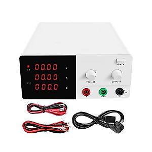 DC Power Supply, 900W 30V 30A 20A 60V 10A 60A Adjustable DC Power Supply 100V 5A Laboratory Switching Source Voltage Regulator,Electroplating DIY(30V 30A)