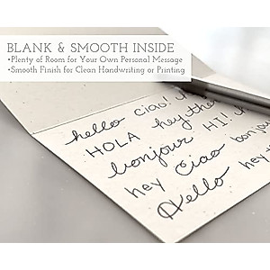 Home Sweet Home Blank Cards - 24 Greeting Cards with Envelopes - Change of Address Notecards