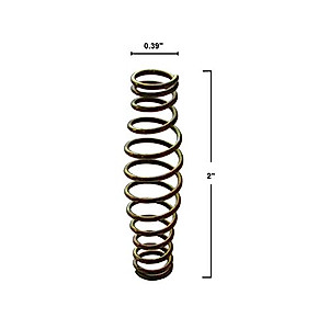 Replacement Spring for Pruning Shears, Precision, Trimming Scissors Spring Part for Heavy Duty Bypass Pruner, Pack Contains 2 Springs (2 inch)