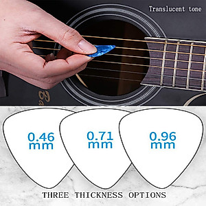 Guitar Fretboard Stickers, Kimlong Color Coded Note Decals Fingerboard Frets Map Sticker for Beginner Learner Practice Fit 6 Strings Acoustic Electric Guitars with 5 Guitar Picks & 1 Bridge Pin Puller