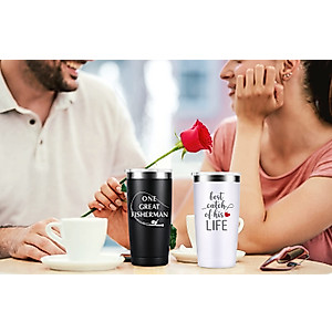 Wedding Anniversary for Couple Friend Lovers Cups Stainless Steel Wine Tumbler Travel Mug with Straw and Lid,2 Pack (4.blackwhite)
