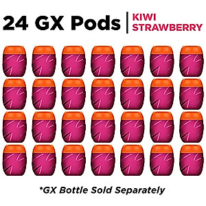Gatorade unisex adult Gatorade GX Pods, Kiwi Strawberry (24ct), 6 x 4pack 24 Pods US