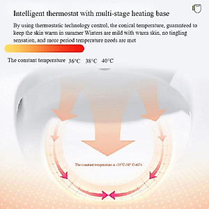 Bidet Toilet Seat, Elongated Toilet Seat Warm Water, Heated Seat Bidet with Remote Control,Self-cleaning Nozzle Temperature Adjustable LED Light, Need Electricity, for Hotel office Hospital school