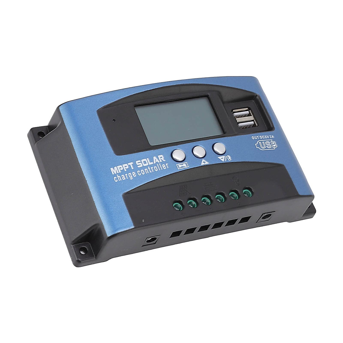 24-60V Solar Engergy System Controller, MPPT Controller, Renewable Energy System Controller with LCD Display for Home Industrial(80A)