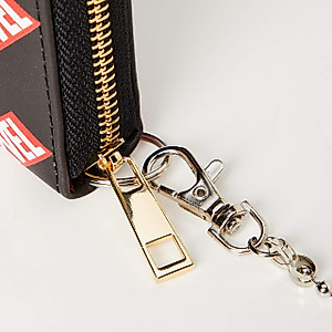 Marvel MV-WLT37 Long Wallet, Black