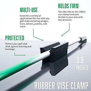 Wedge Guys Golf Grip Kits for Regripping Golf Clubs - Professional Quality - Options Include Hook Blade, 15 or 30 Golf Grip Tape Strips, 5 or 8 oz Golf Club Grip Kit Solvent & Rubber Vise Clamp