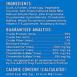 Happy Hips & Joint, Grilled Strips, Grain Free Dog Treats, Glucosamine & Chondroitin, Duck 10oz