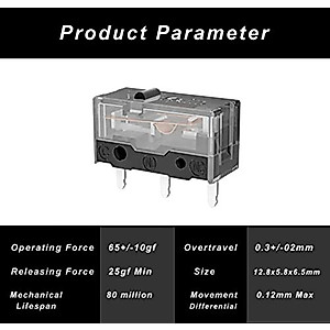 KAIHUA Kailh GM 8.0 Gaming Mouse Micro Switch (4 Pieces)